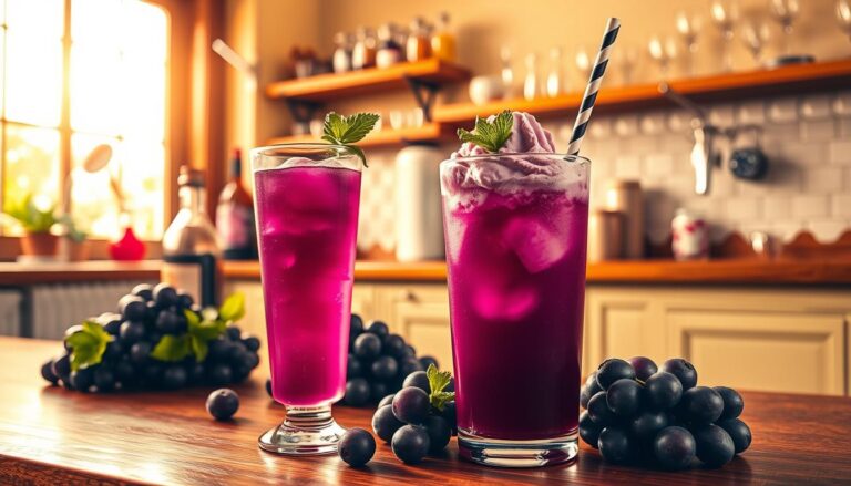 Make a "Purple Cow": Grape Soda Ice Cream Float Recipe